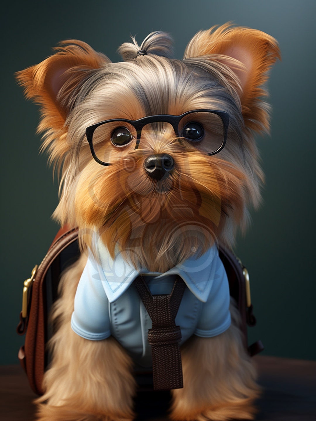 Immerse Your Space in Elegance With BTS Yorkshire Terriers yorkies Wall ...