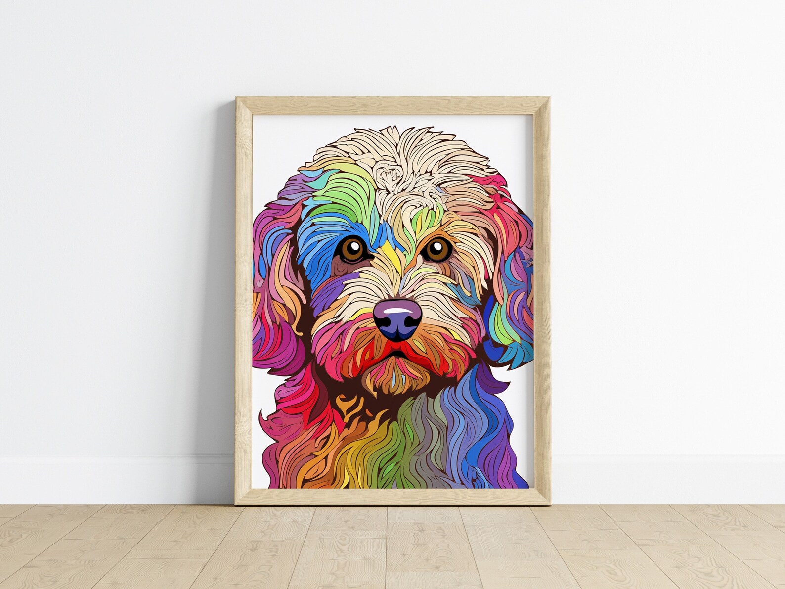 Digital Prints Cockapoo Dog Pet Poster Ideal Gift Immediate Delivery ...