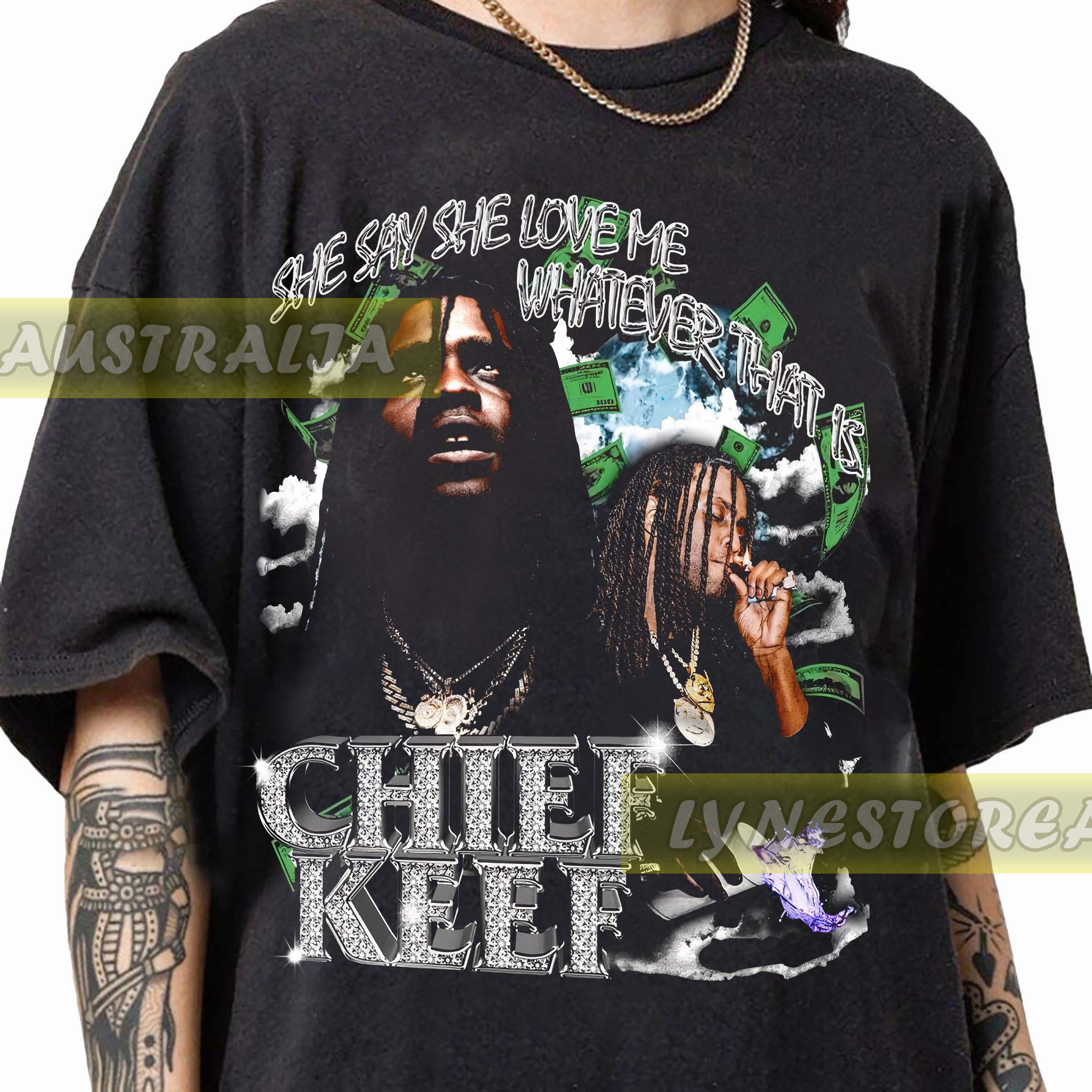 Chief Keef 300 Tattoo