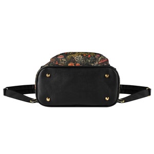 Dark Cottagecore Mushroom Forest Backpack, Whimsical Witchy Forager ...