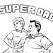 Super Dad Printable Paper for Father’s Day - Etsy