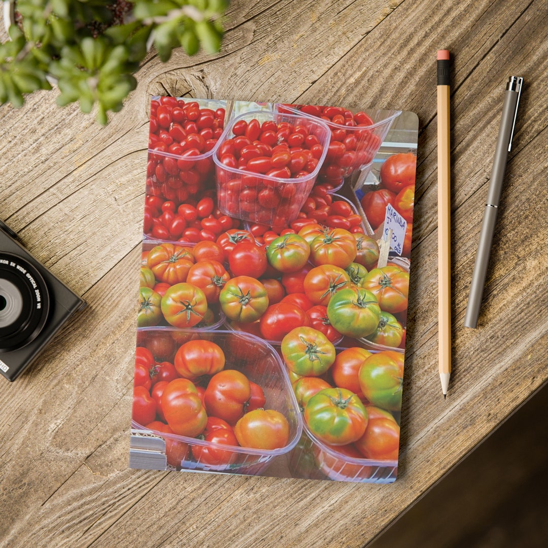 Delicious Tomatoes From an Italian Market Softcover Journal (with ...