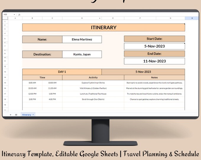 Simple Dashboard Template, Editable Google Sheets Data Visualization ...