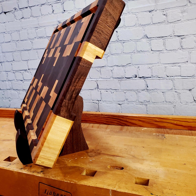 Cutting Board Stand Svg - Etsy