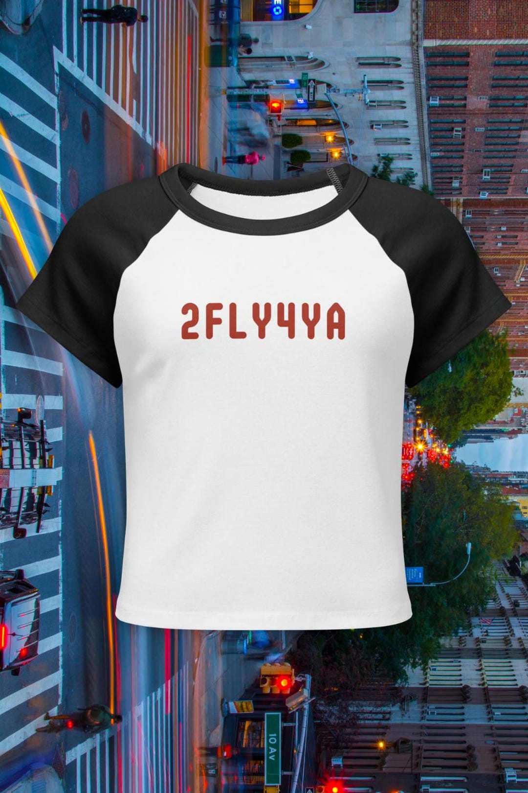 Too Fly for Ya Y2K Baby Tee - Women's Clothing Graphic Shirt, Feminist ...