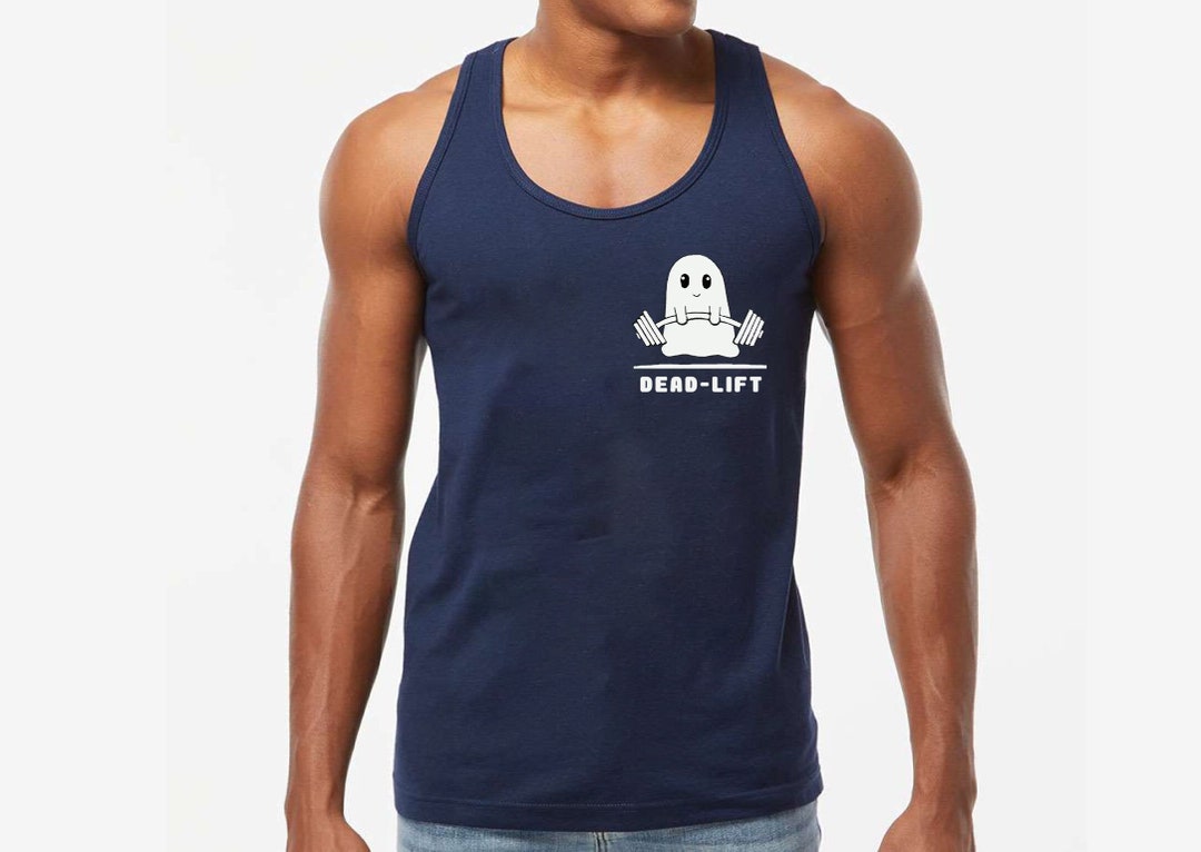 Funny Weightlifting Tank Cute Ghost Dead Lift Unisex Tank - Etsy