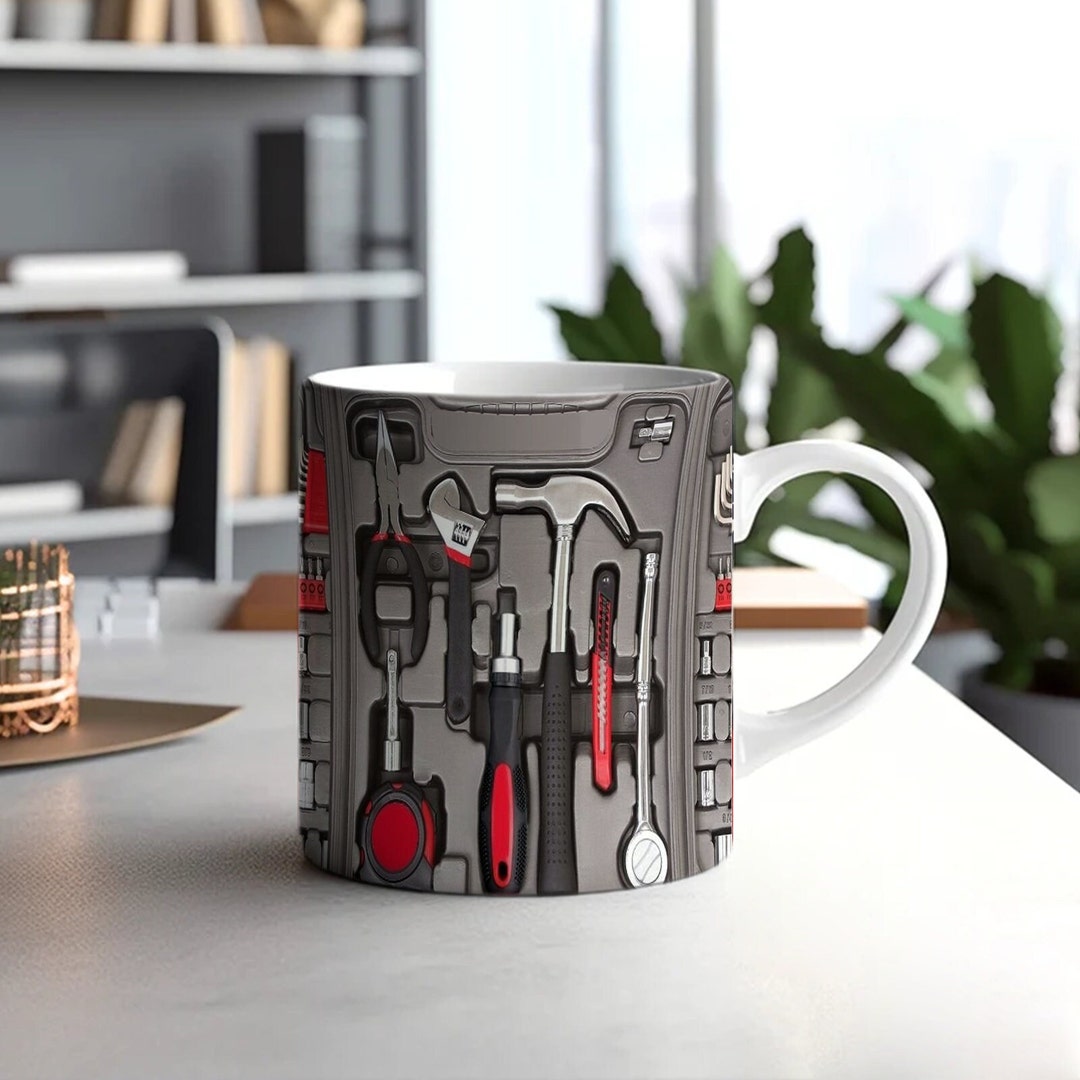 3D Tool Box Mug Mechanic Tool Mug Tool Enthusiast Coffee - Etsy