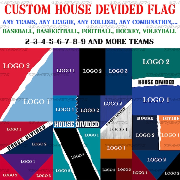 House Divided Flag - Etsy
