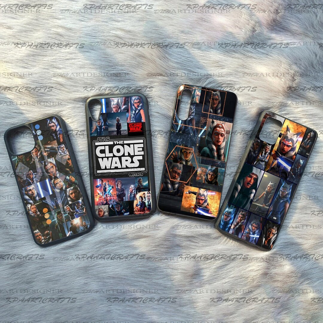 Vintage Ahsoka Tano Phone Case, Ahsoka Tano Star Wars Phone Cover ...