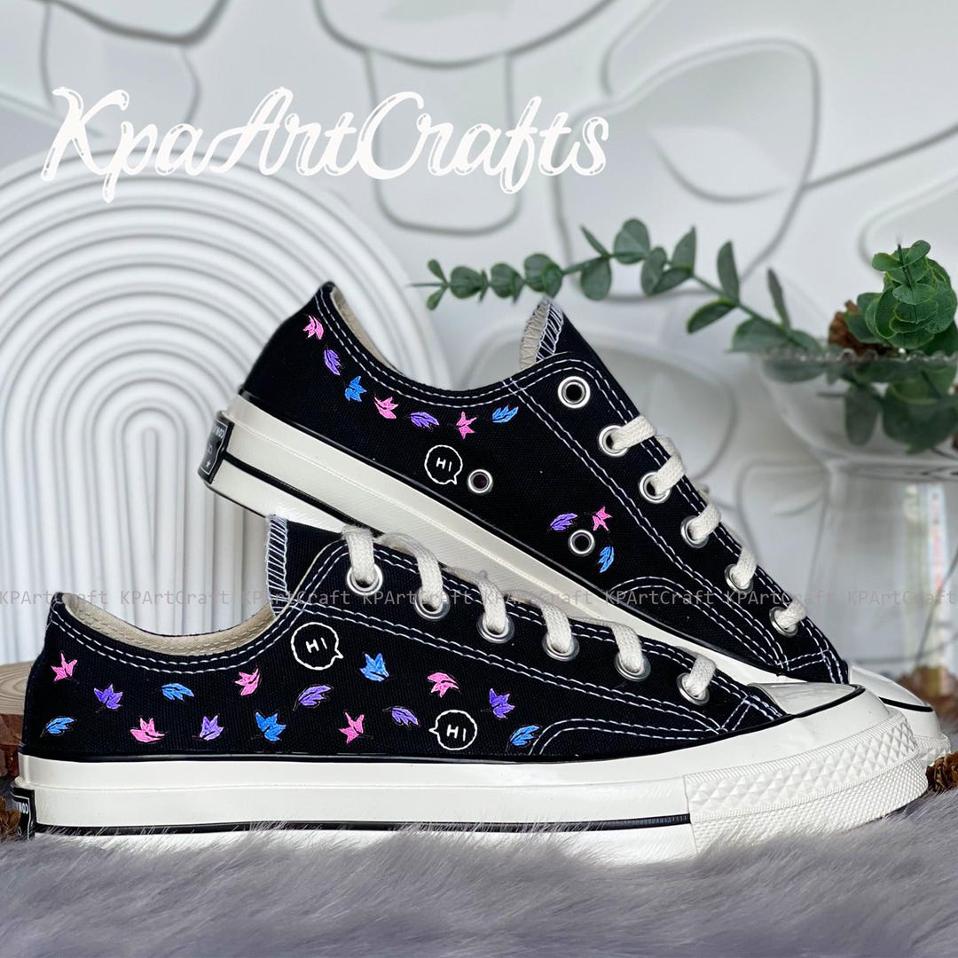 Heartstopper Converse, Bookish Inspired Converse Low Tops, Nick and ...