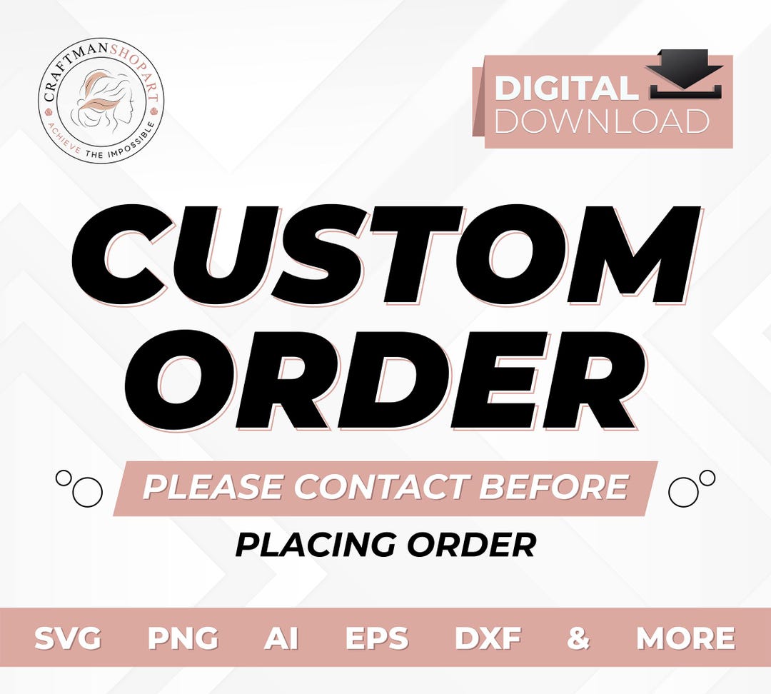 Custom Design Request, I Will Make Custom Design for You, Digital ...