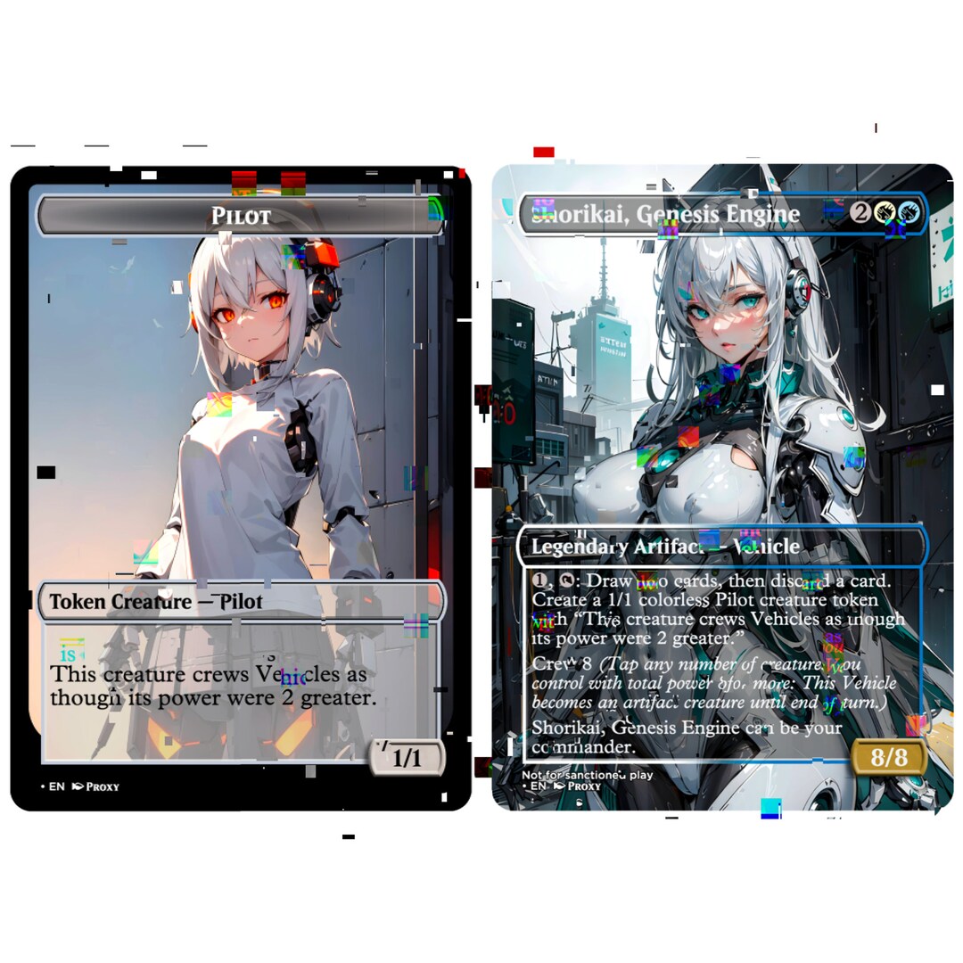 Shorikai, Genesis Engine PROXY Pilot Token set Bundle - Etsy