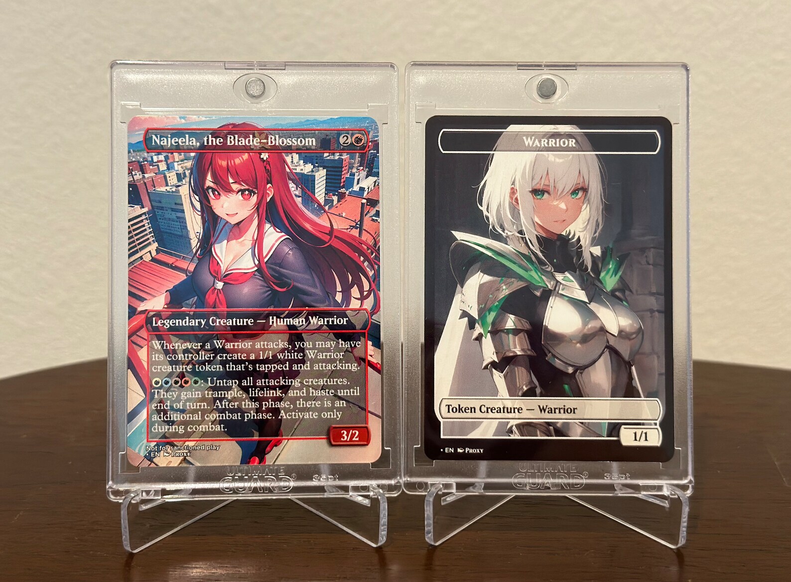 Najeela, the Blade-blossom PROXY Warrior Token set Bundle - Etsy