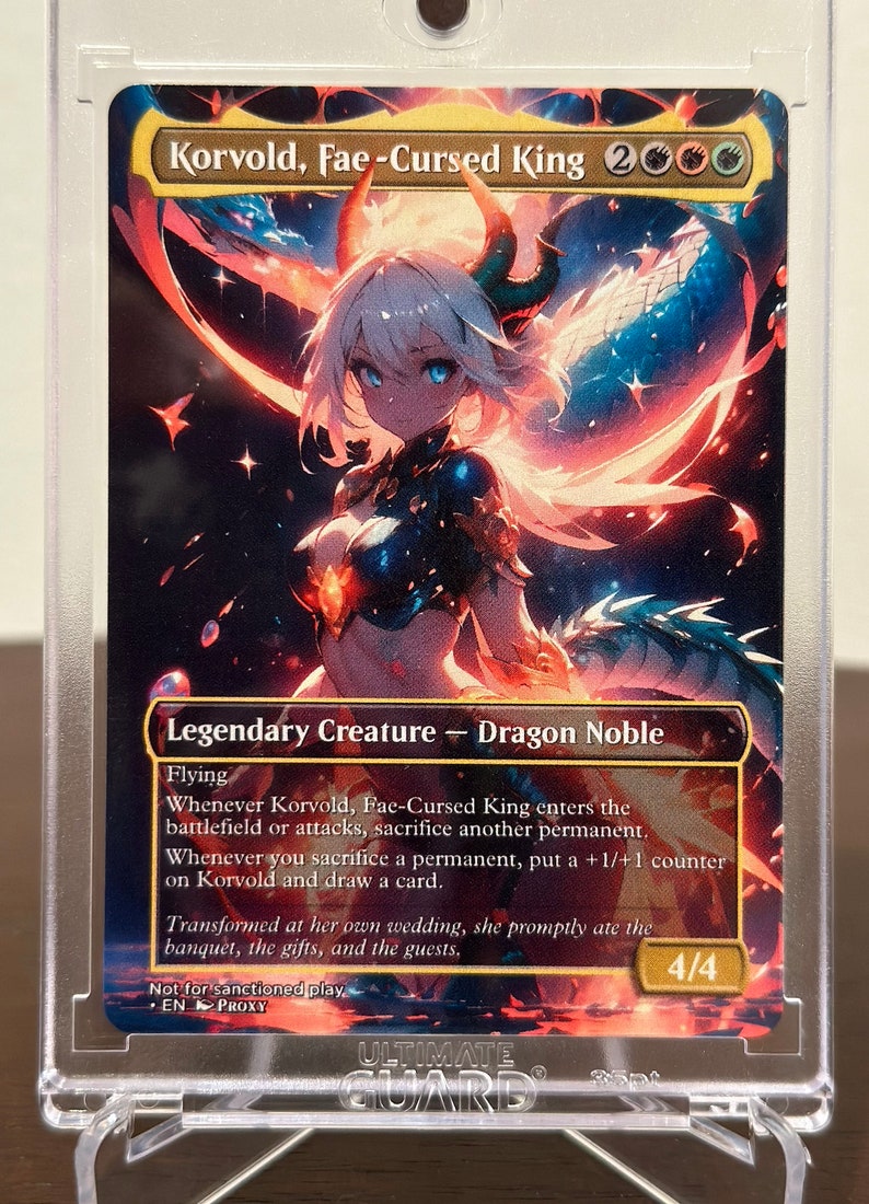 Korvold, Fae-cursed King PROXY - Etsy