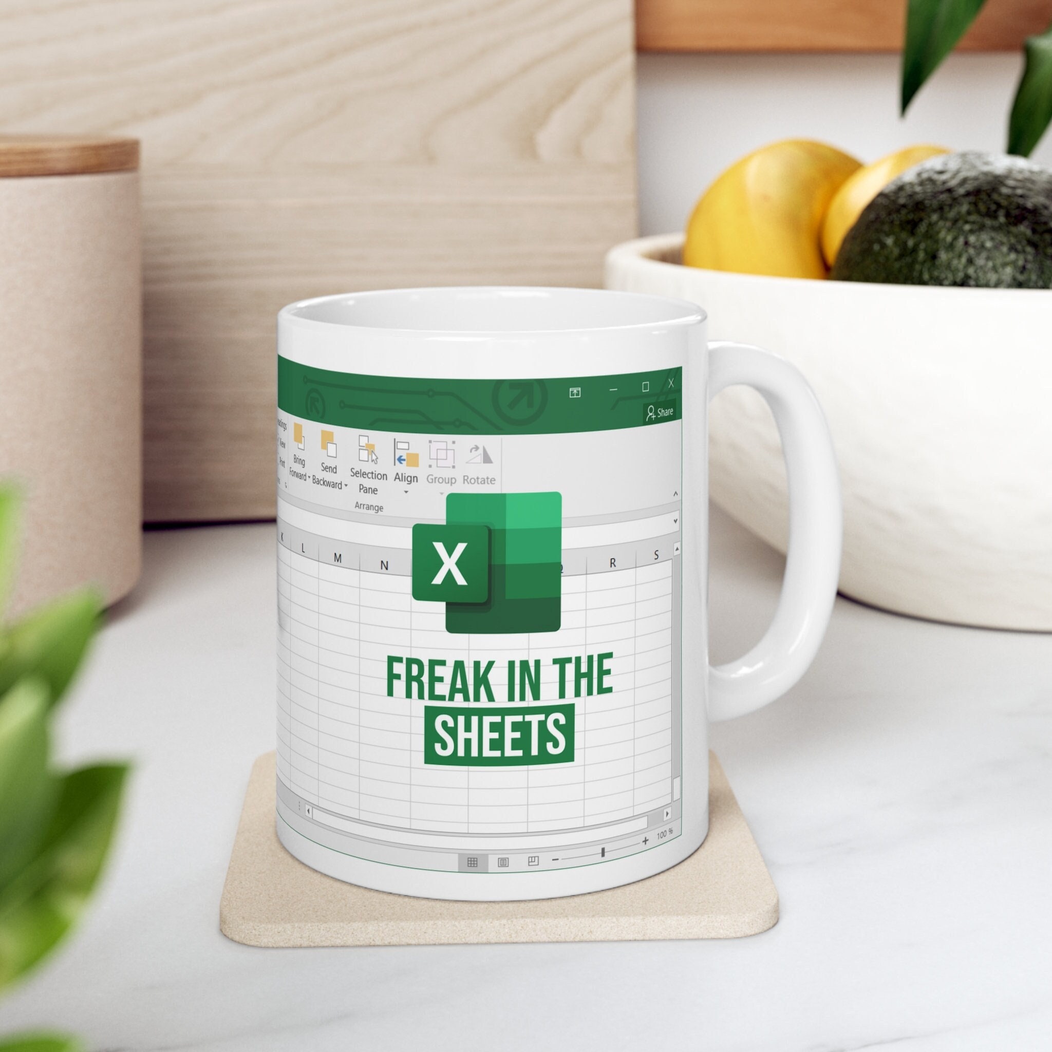 Data Mug Excel, Data Analyst Mugs, Excel Mugs, Freak in the Sheets ...