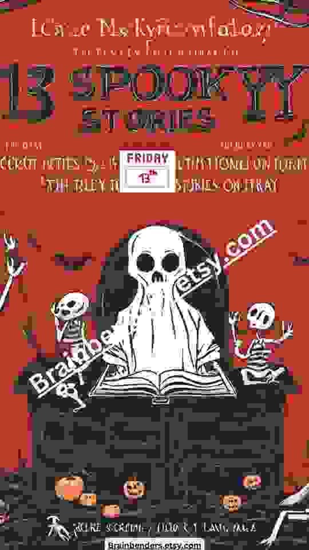 13 Haunting Spooky Tales for Friday 13th. Chills and Thrills - Etsy