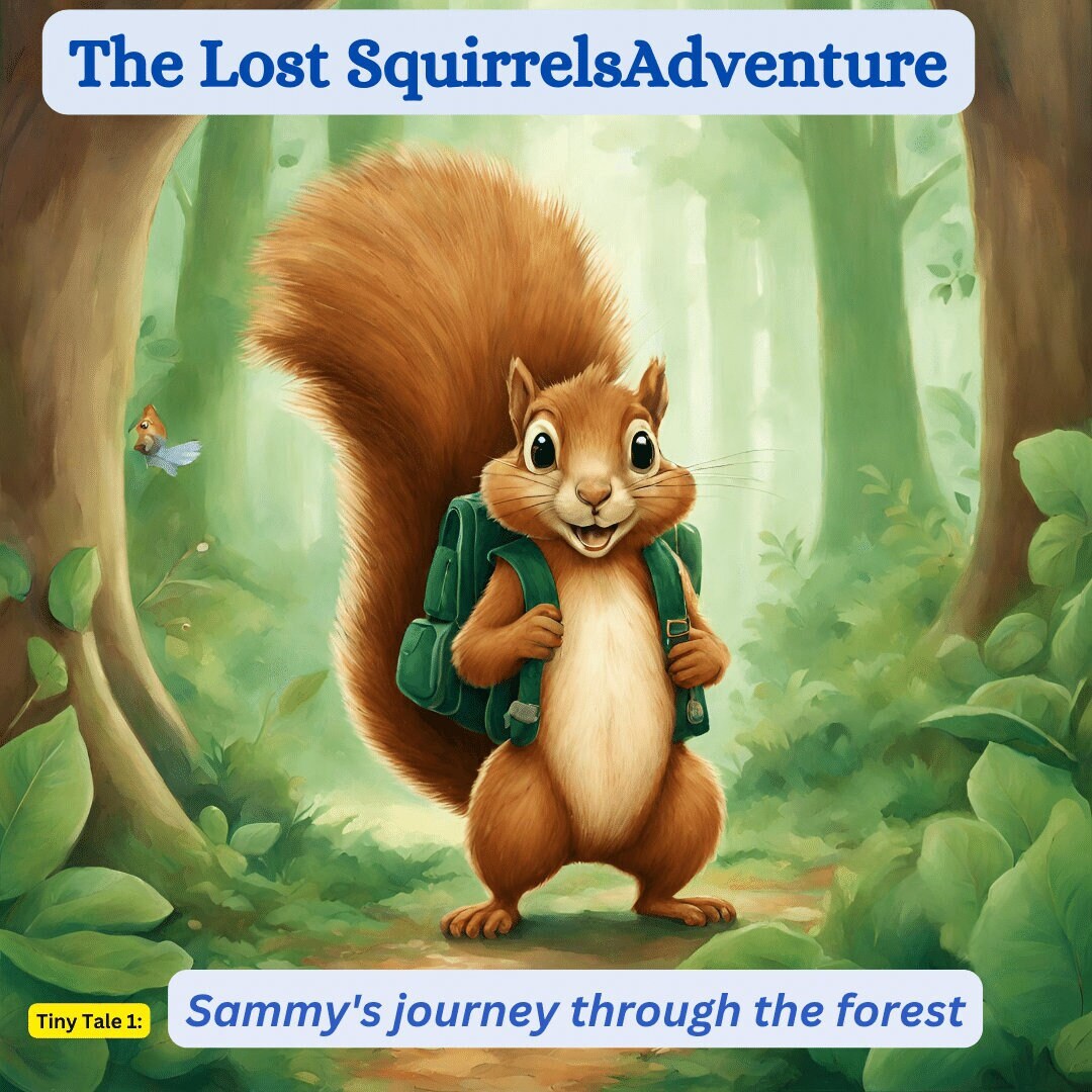 The Lost Squirrels Adventure narrated Bedtime Story Video - Etsy