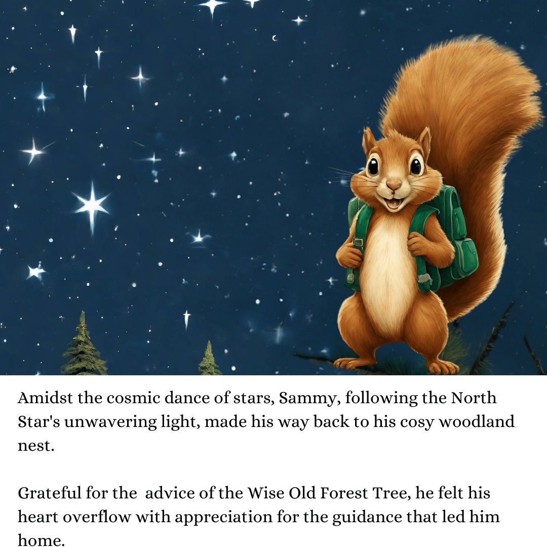 The Lost Squirrels Adventure narrated Bedtime Story Video - Etsy