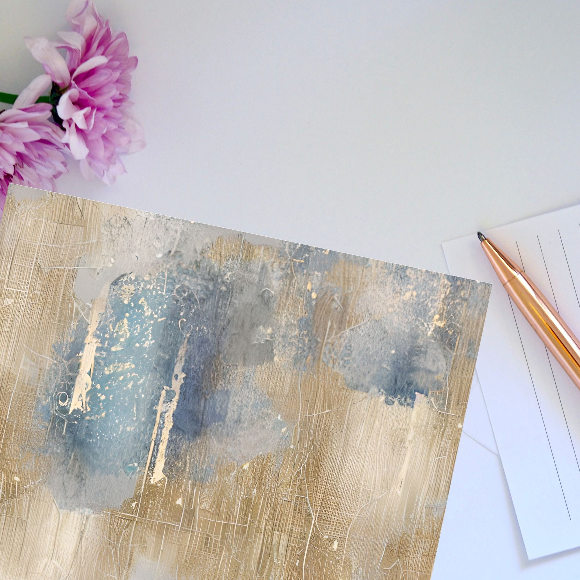 24 Printable Grunge Seamless Textured Paper Navy Blue and Gold Grunge ...