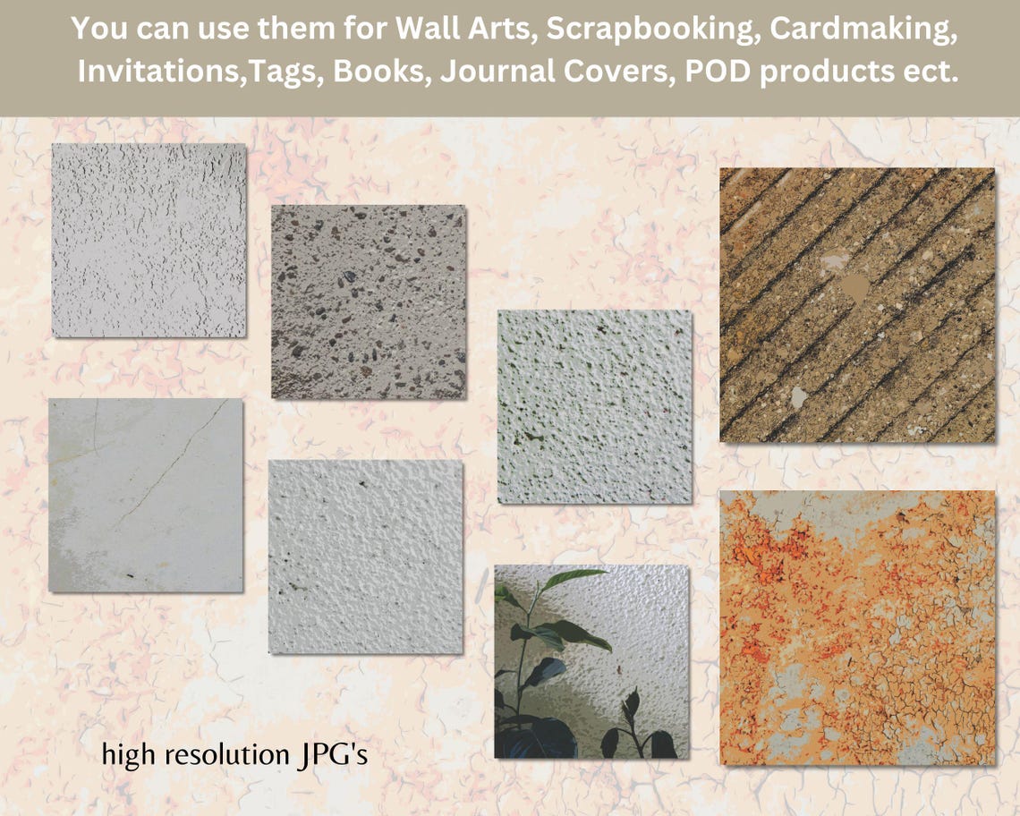 Texture Backgrounds Rust Texture Printable Paper Cement Digital ...