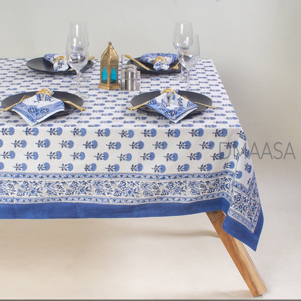 Block Print Tablecloth - Etsy
