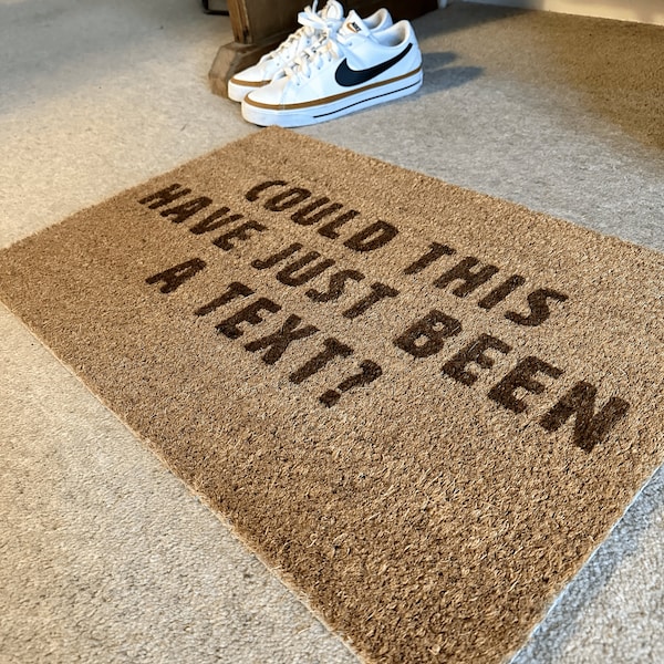 Custom Welcome Mat - Etsy