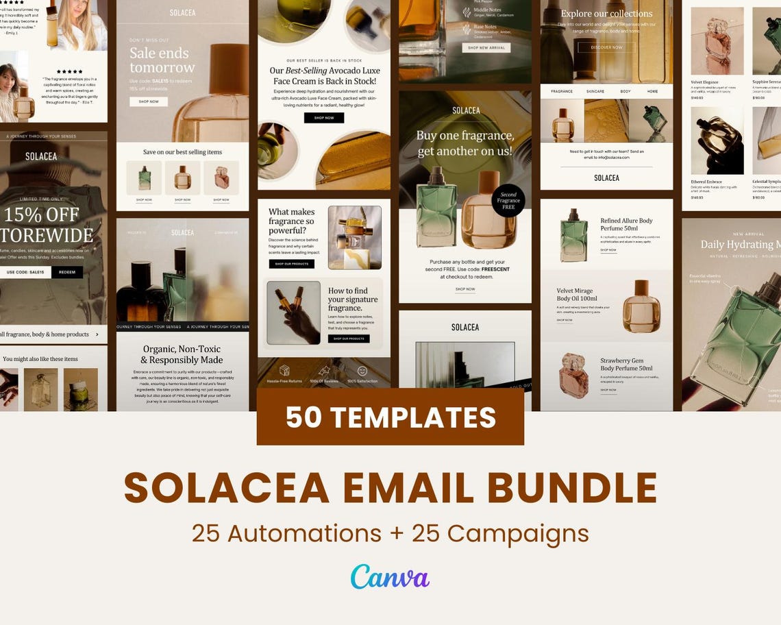 Editable Email Templates, Sale Email Template, Mailchimp Email Template ...