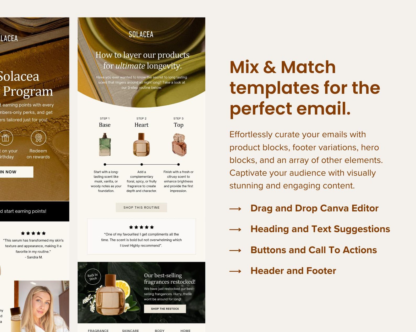 Editable Email Templates, Sale Email Template, Mailchimp Email Template ...