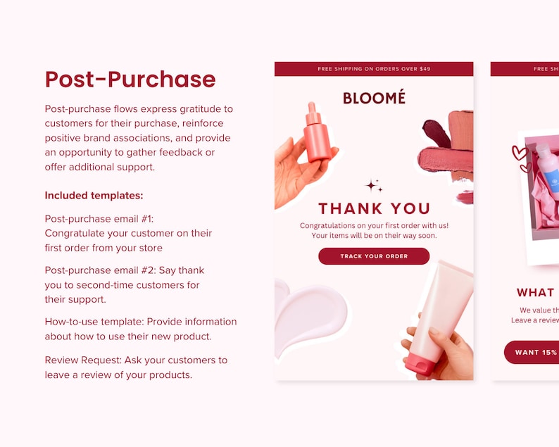 Pink Email Templates, Editable Email Automations, Mailchimp Email ...