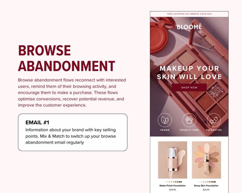 Pink Email Templates Editable Email Automations Mailchimp - Etsy