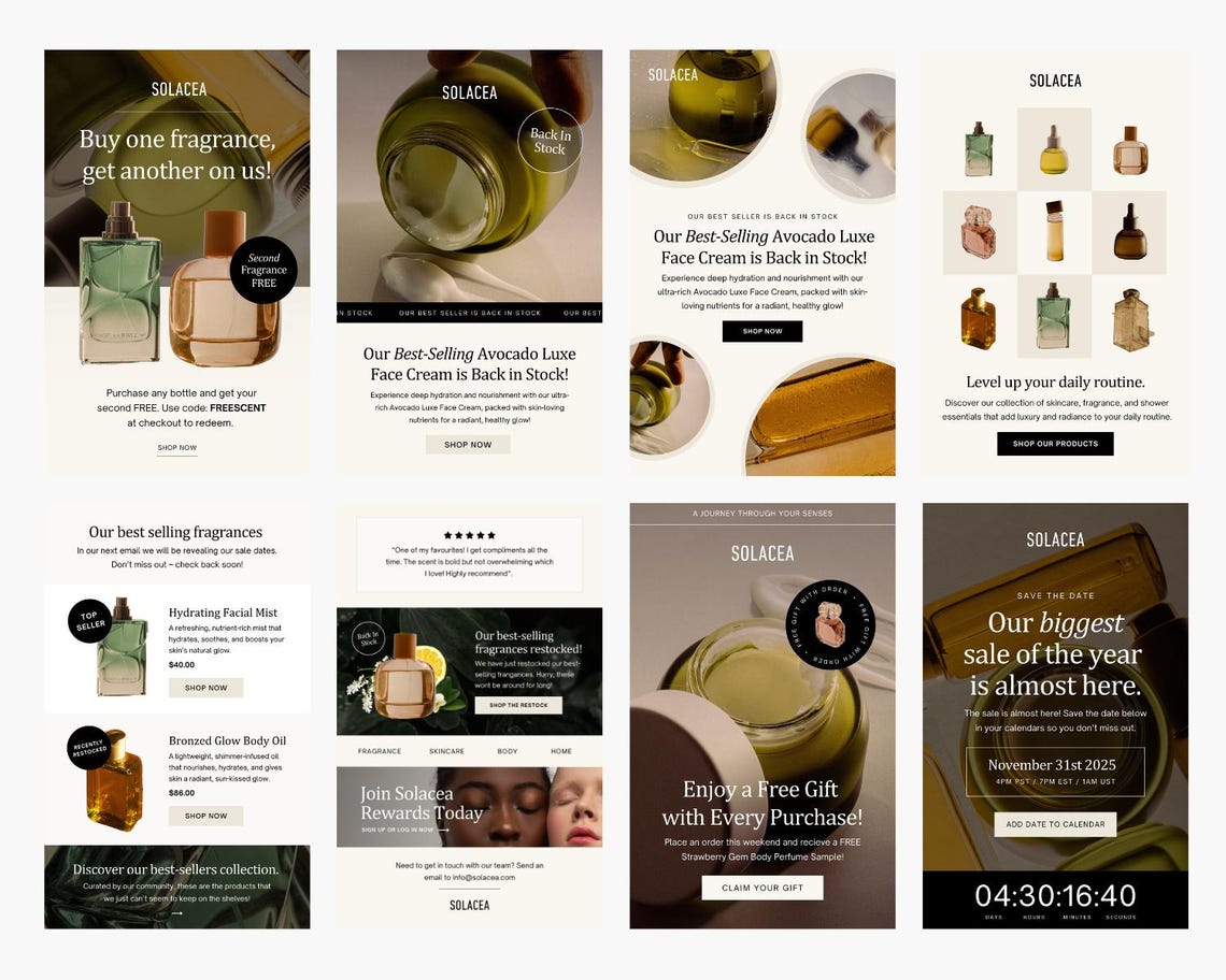 Editable Email Templates, Sale Email Template, Mailchimp Email Template ...