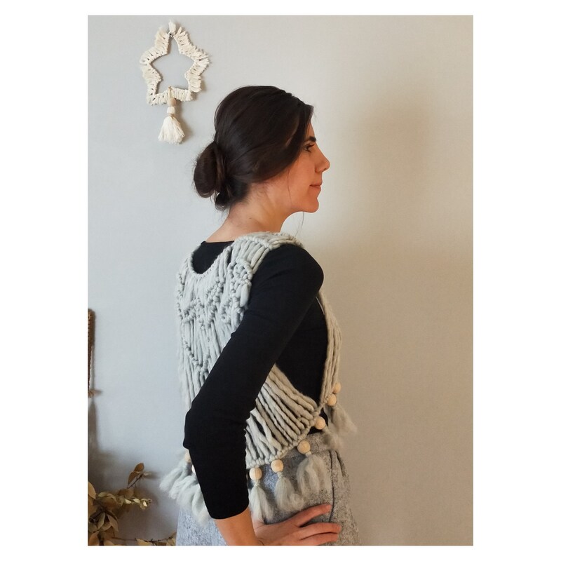 Macrame Vest - Etsy