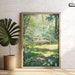 Solace Anime Poster Enchanted Beautiful Forest Landscape Wall Art Lush ...