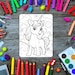 Magical Unicorn Coloring Book for Kids Lovely Unicorns - Etsy