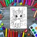 Magical Unicorn Coloring Book for Kids Lovely Unicorns - Etsy