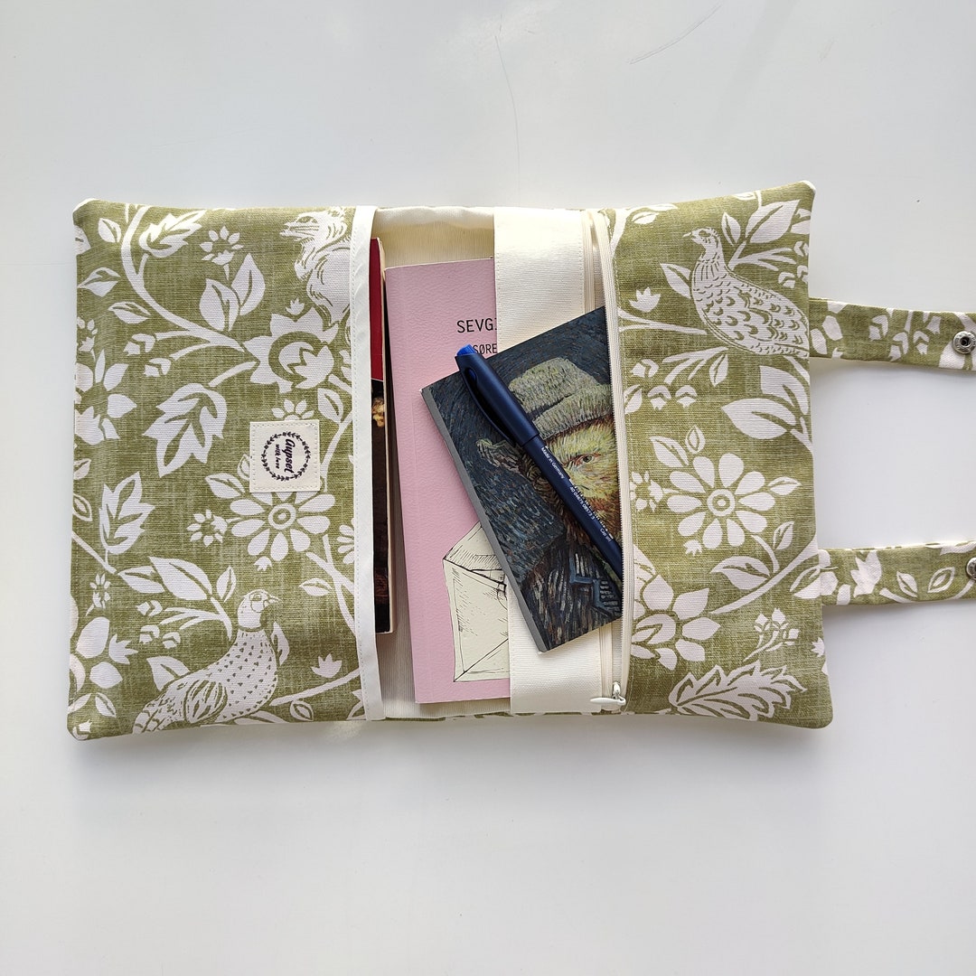 Book Sleeve, Book Bag, Book Purse, Book Protector, Bookish Gifts, Book ...