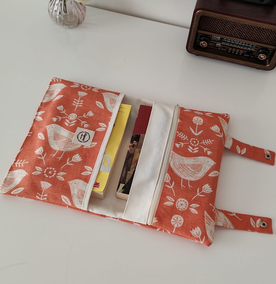 Book Sleeve, Book Bag, Book Purse, Book Protector, Bookish Gifts, Book ...