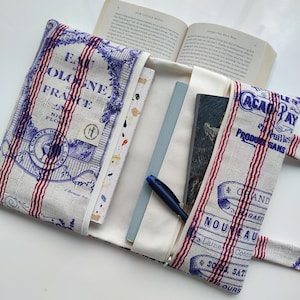 Book Sleeve, Book Bag, Book Purse, Book Protector, Bookish Gifts, Book ...