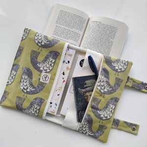 Book Sleeve, Book Bag, Book Purse, Book Protector, Bookish Gifts, Book ...