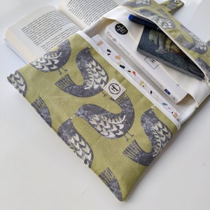 Book Sleeve, Book Bag, Book Purse, Book Protector, Bookish Gifts, Book ...