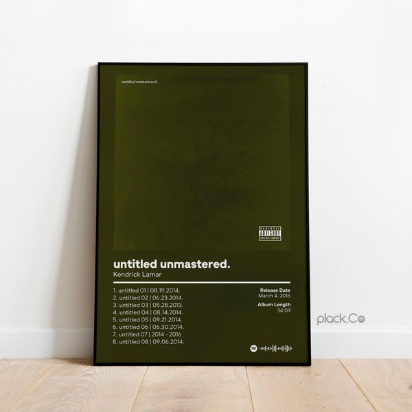 Kendrick Lamar Poster - Etsy