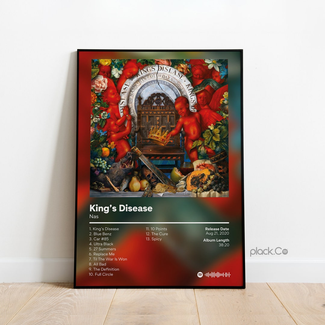 Nas King's Disease Custom Album Poster Nas Poster - Etsy