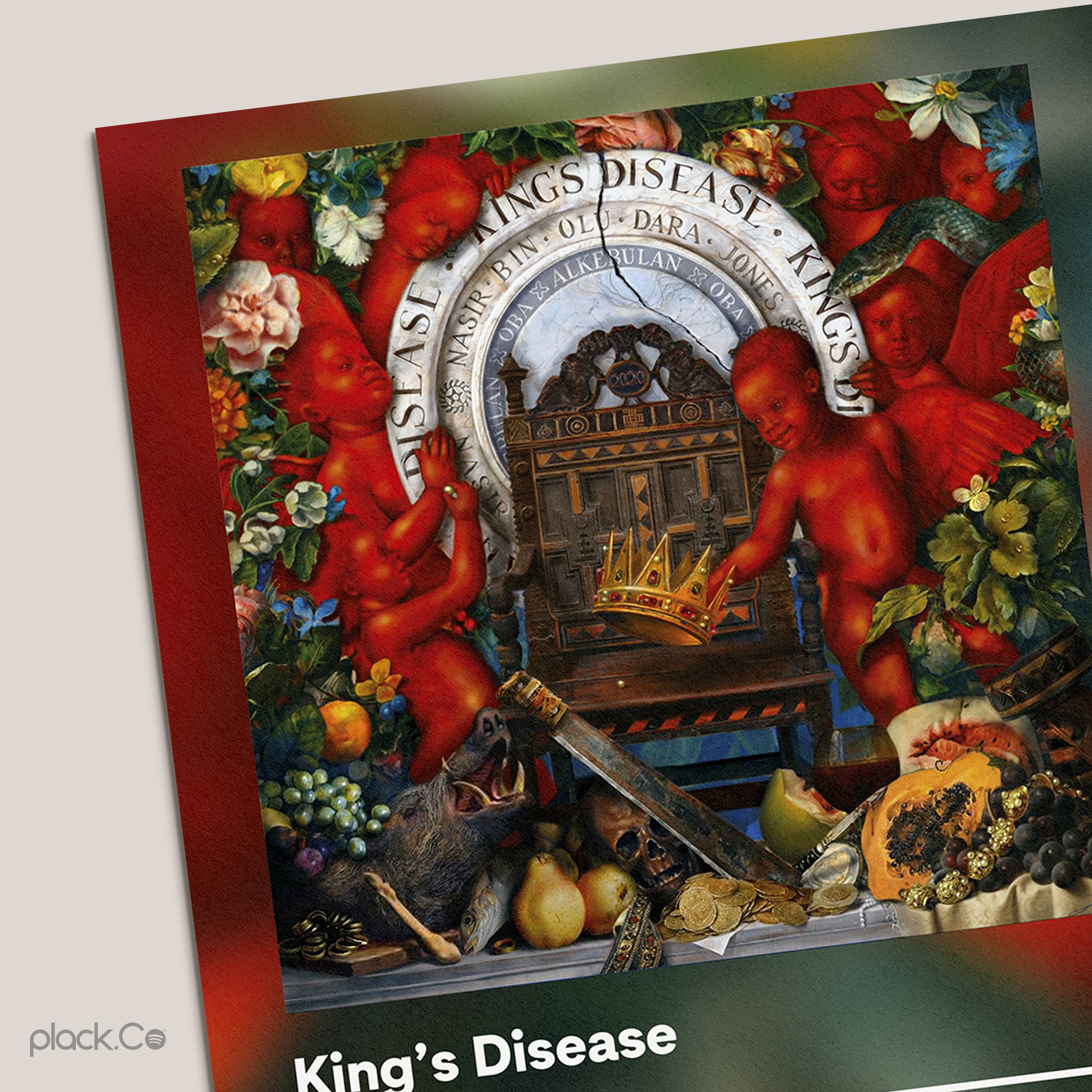 Nas King's Disease Custom Album Poster Nas Poster - Etsy