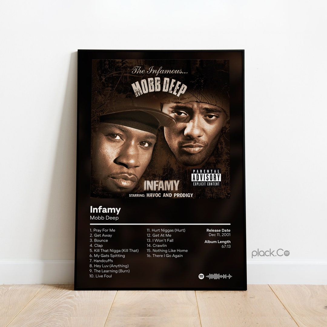 Mobb Deep Infamy Custom Album Poster Oldschool Hip Hop - Etsy