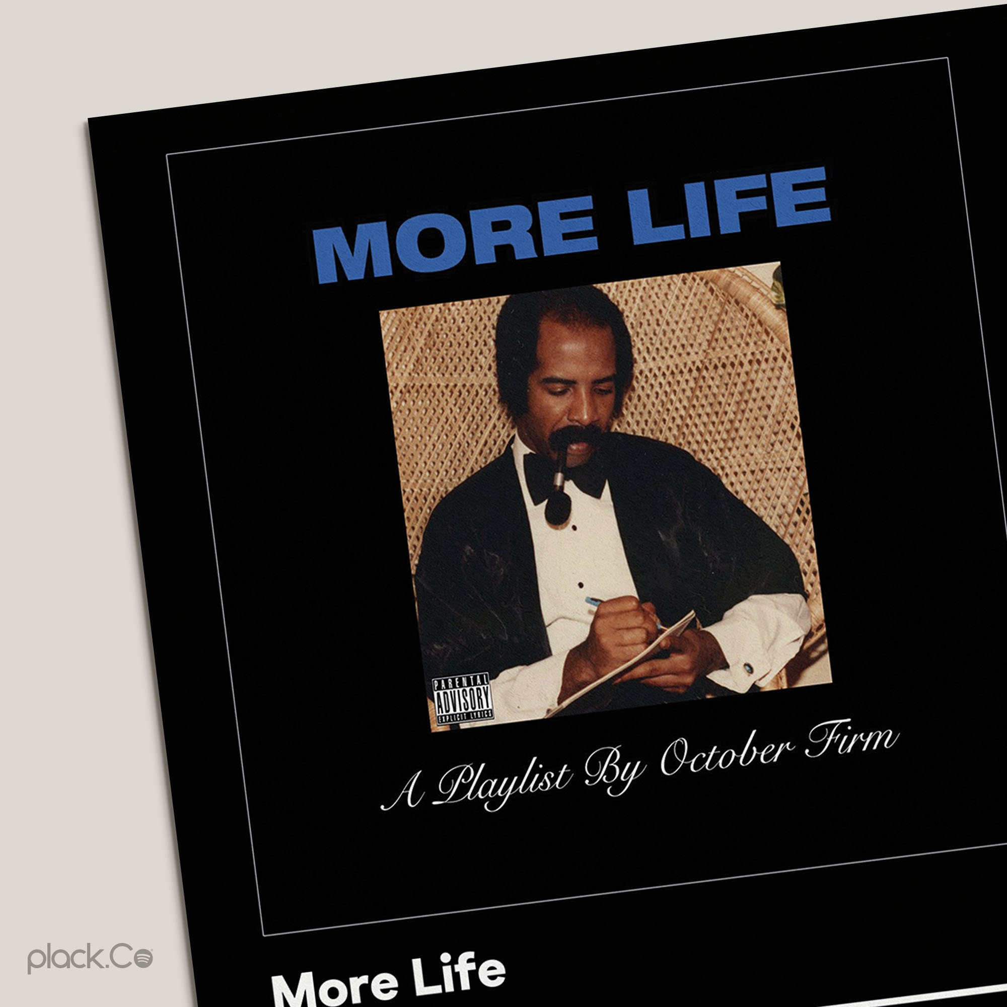 Drake - More Life - Custom Album Cover - Drake Poster - Custom Album ...