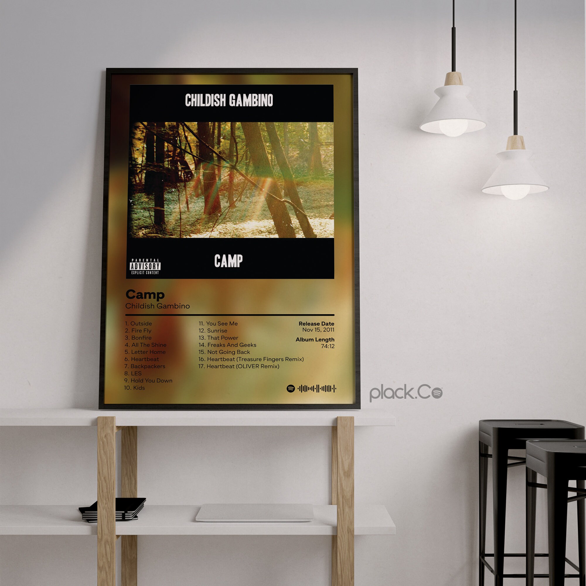 Camp Childish Gambino Album Cover