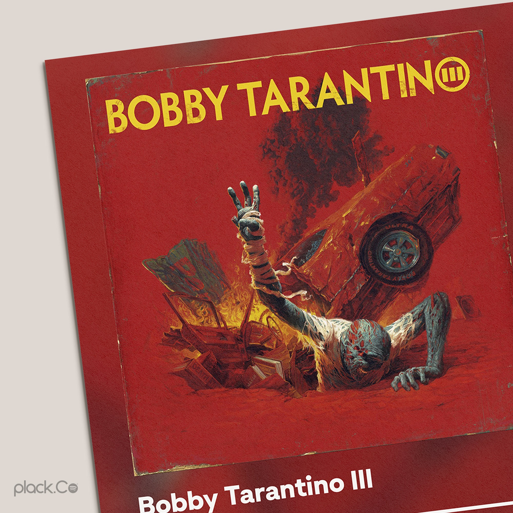 Logic Bobby Tarantino Iii Custom Album Poster Hip Hop Etsy