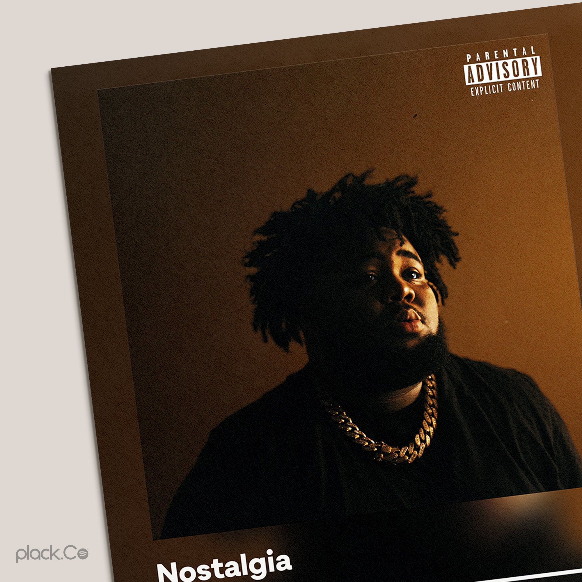 Rod Wave - Nostalgia - Custom Album Print - Hip Hop Wall Art - Gift ...