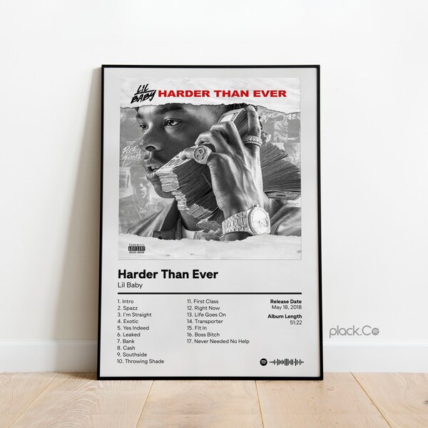 Lil Baby Album Poster - Etsy
