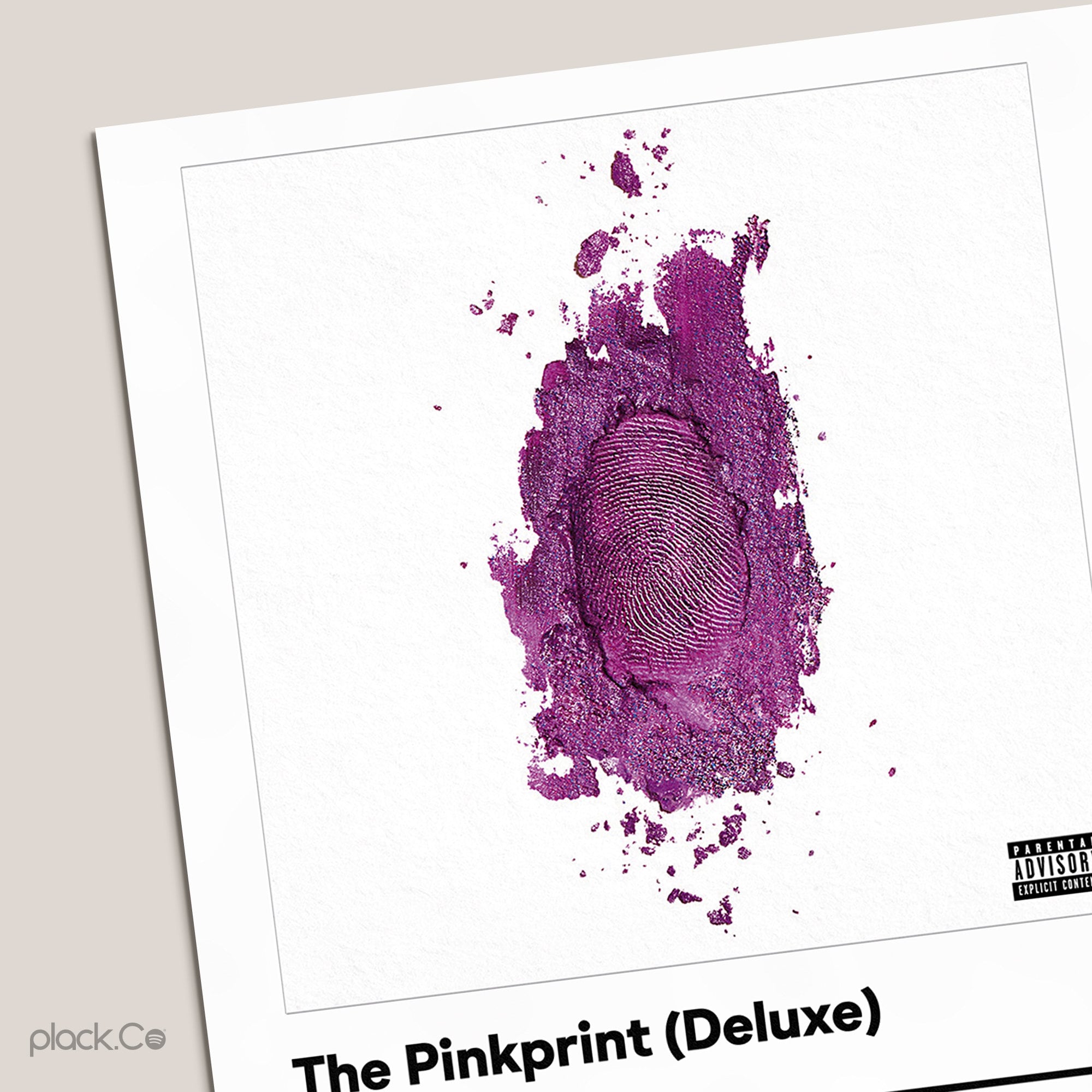 Nicki Minaj - The Pinkprint - Custom Album Poster sold by Scrawny Plate ...